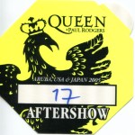 Backstage passes – Queenvinyls.com