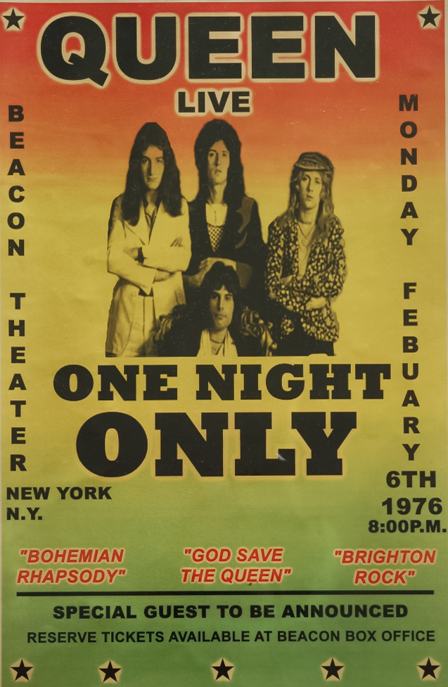 Concert Poster – Queenvinyls.com