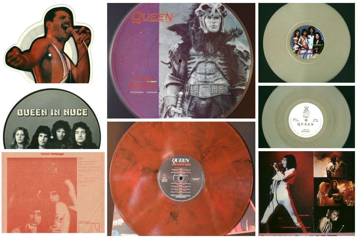 Bootlegs on vinyl (10″, 12″ & LP) – Queenvinyls.com