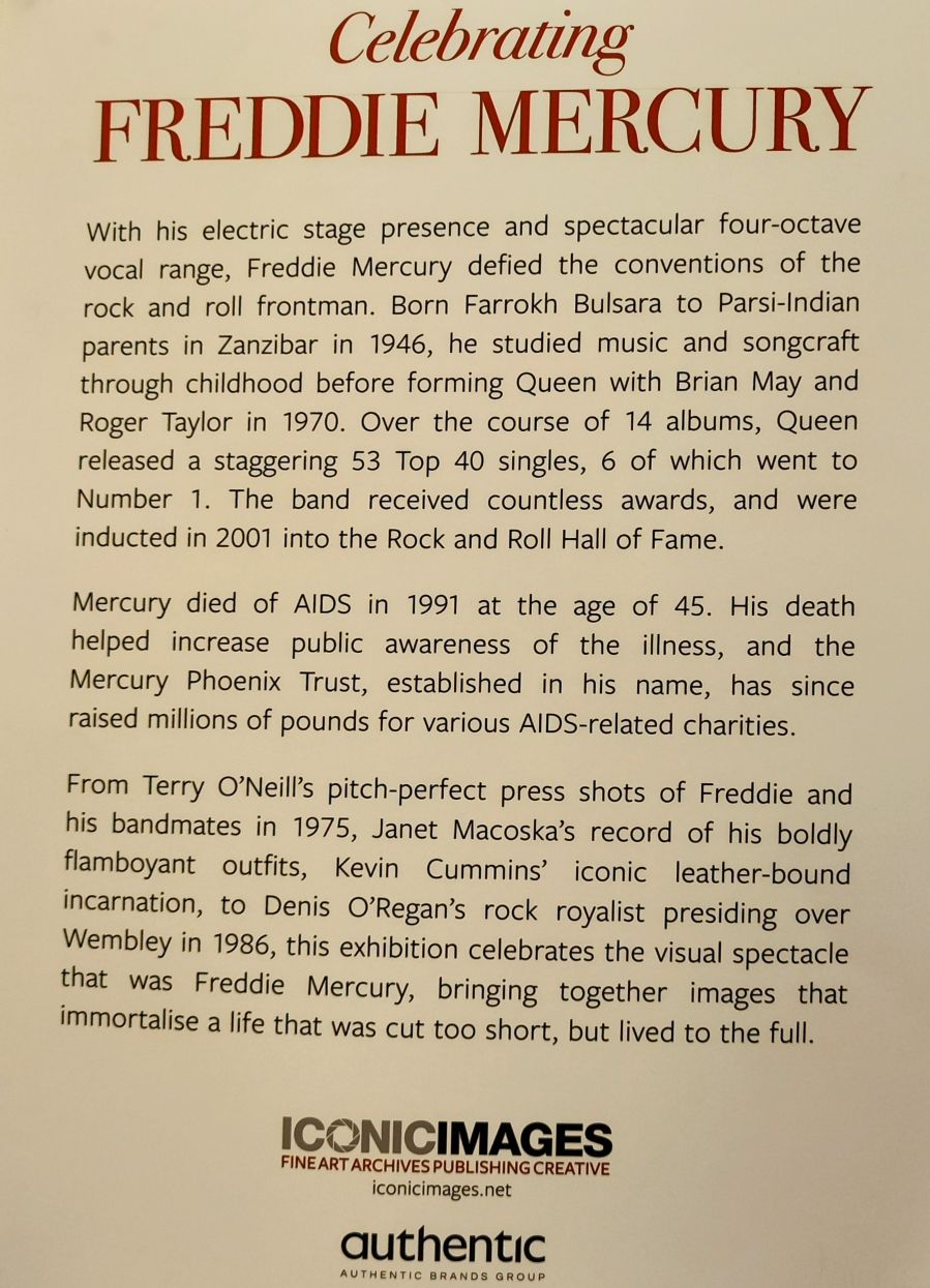 Celebrating Freddie Mercury – Iconic Images Gallery (London, 2023 ...